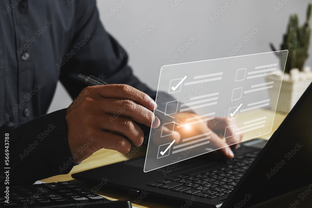 online assessment questionnaire concept online questionnaire Choose the ...