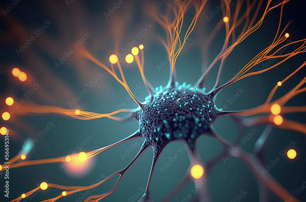 Neural connections, synthetic neuron, excitation of neurons and ...