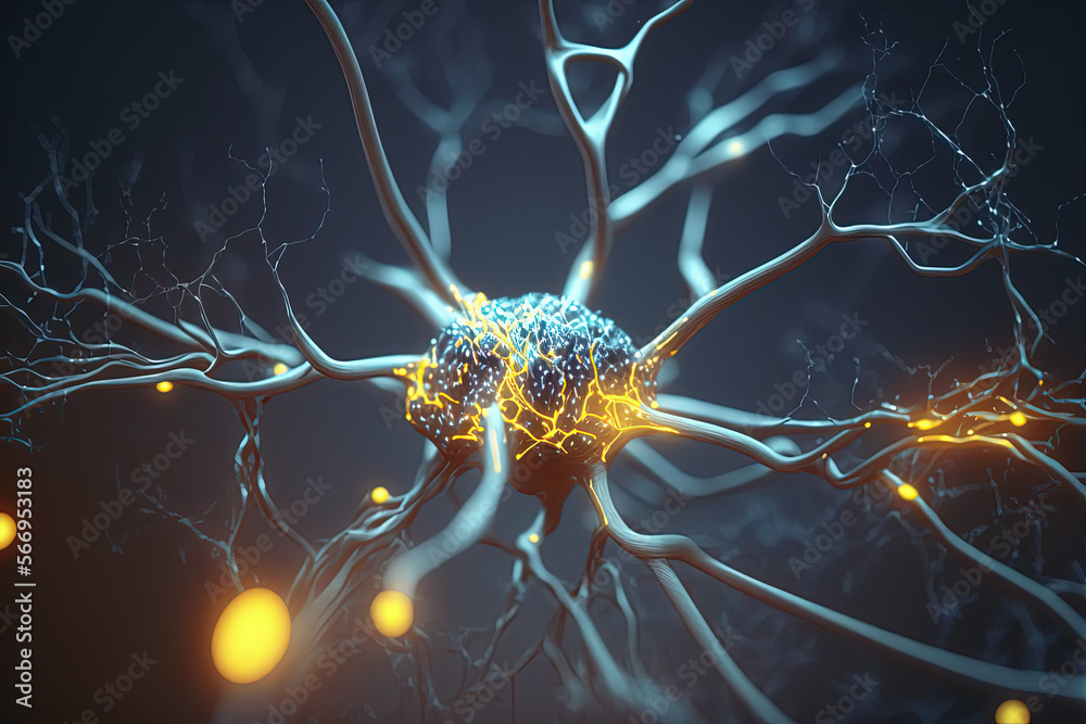 Neural connections, synthetic neuron, excitation of neurons and ...