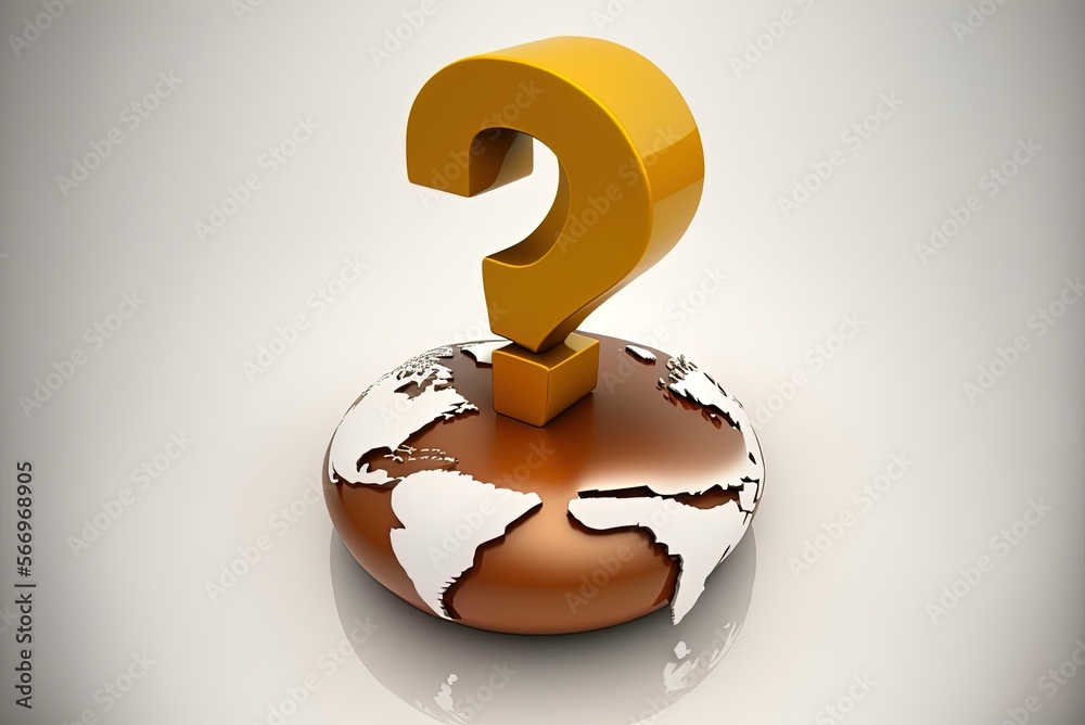 symbol for a question mark where? Isolated on white, a find icon ...