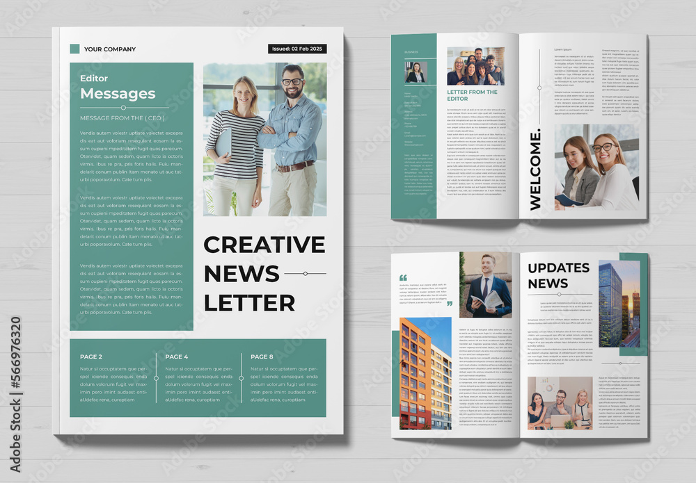 Creative Newsletter Design Templates