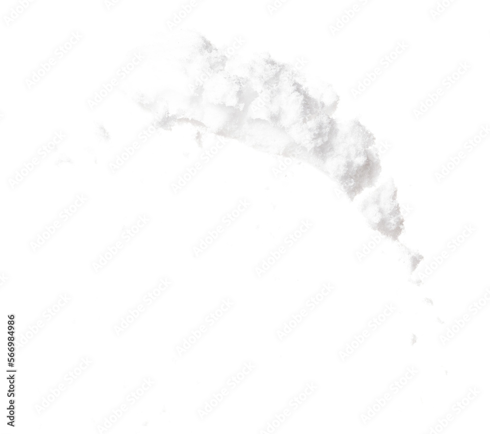 Refined Salt fly explosion, powder white salts explode abstract cloud ...