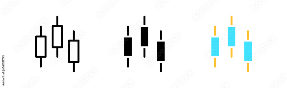 Menu buttons set icon. Tiles, slider, settings, centering, alignment, application, control panel ...
