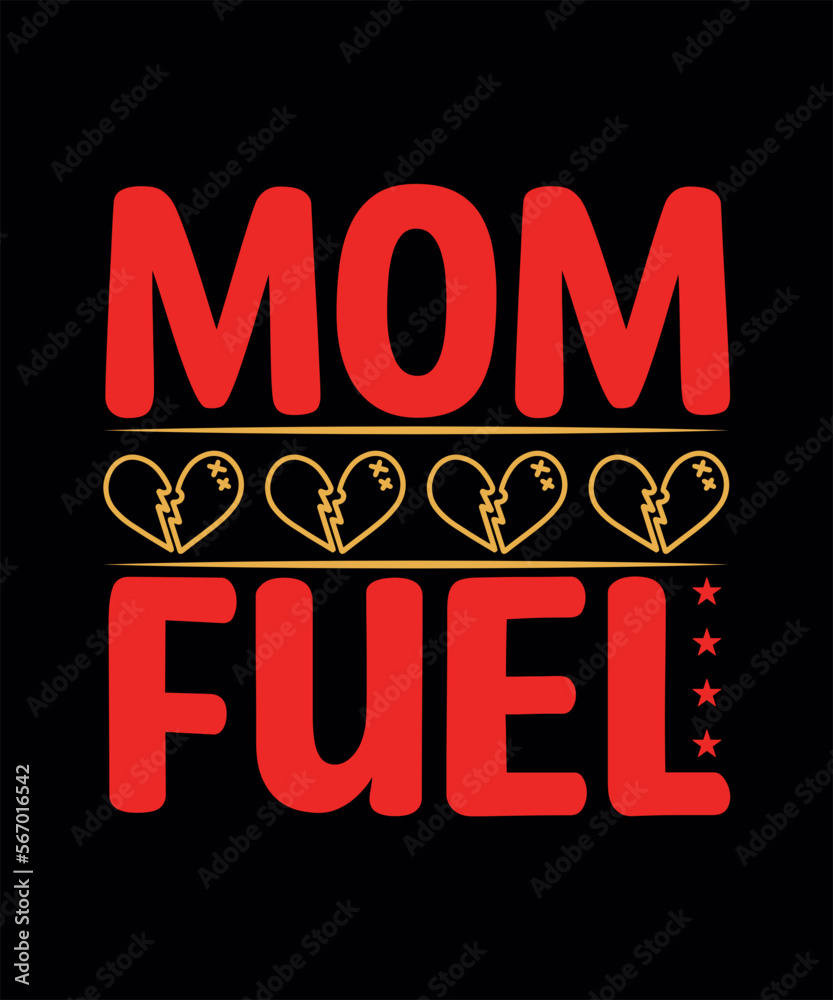 Vetor de Mom fuel T-Shirt Girl Mama Svg, Girl Mom Svg, Png, Mom Svg Cut ...