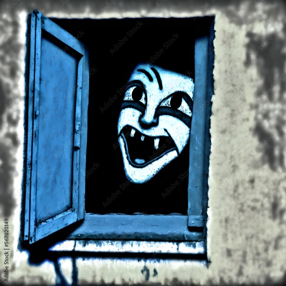 the dark shadow figure grins at u from the closet u can see the white ...
