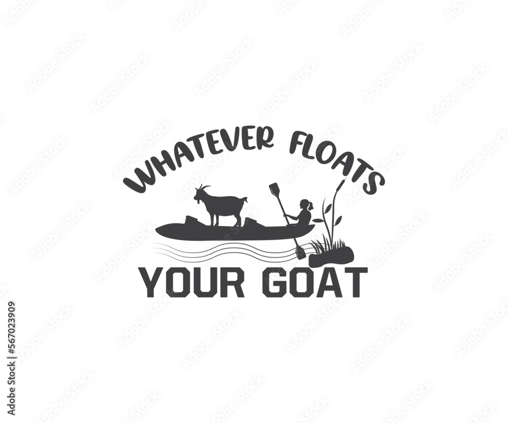 Goat Typography, Goat SVG, Goat EPS, Goat Animal, farm life, Stock ...