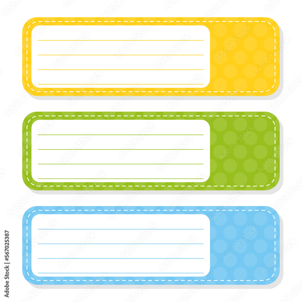 Name Tags Design Template