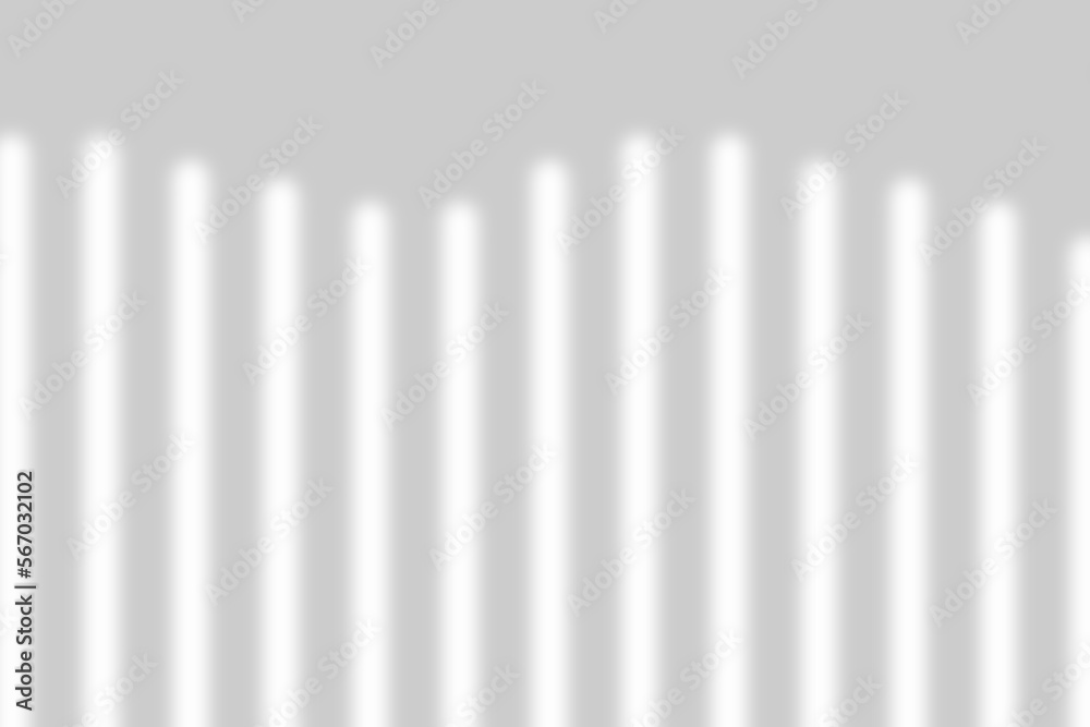 Window natural shadow overlay effect on white texture background, for ...