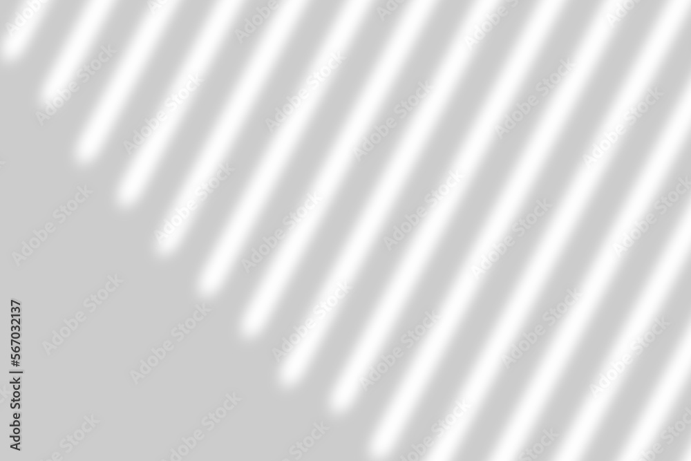 Window natural shadow overlay effect on white texture background, for ...