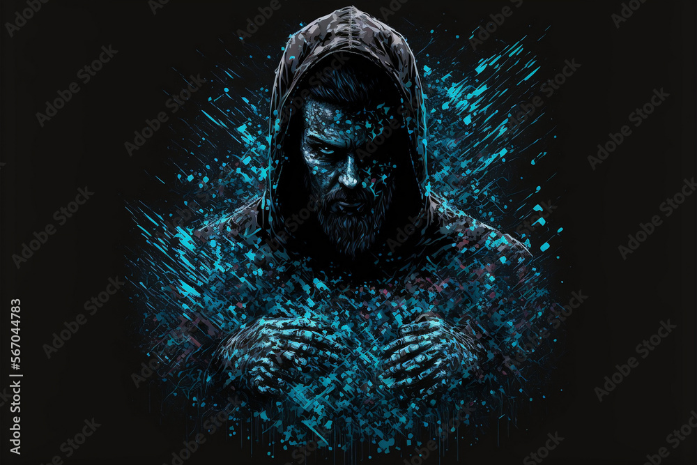 Deep fake, hacker or man in the middle for cybersecurity digital ...