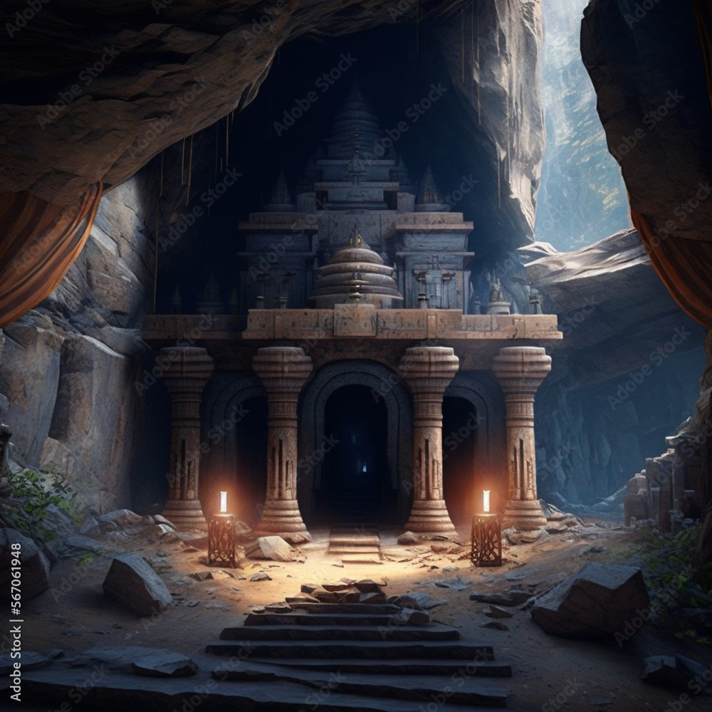 The Hidden Temple in the Cave: Illustrations of the Birthplace of ...