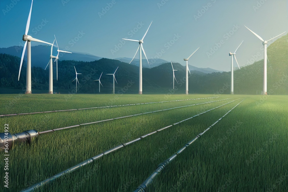 Green Hydrogen Renewable Energy Production Pipeline Green Hydrogen