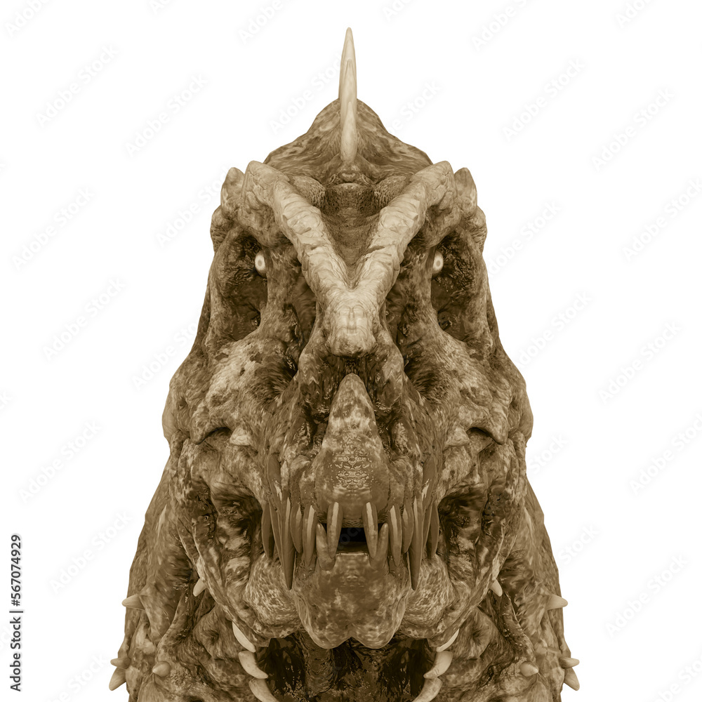 giganotosaurus is a zombie id profile picture front view Stock ...