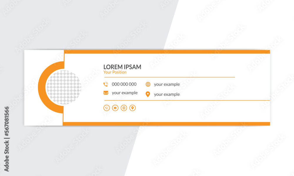 email signature template, signatures, business cards, business email ...