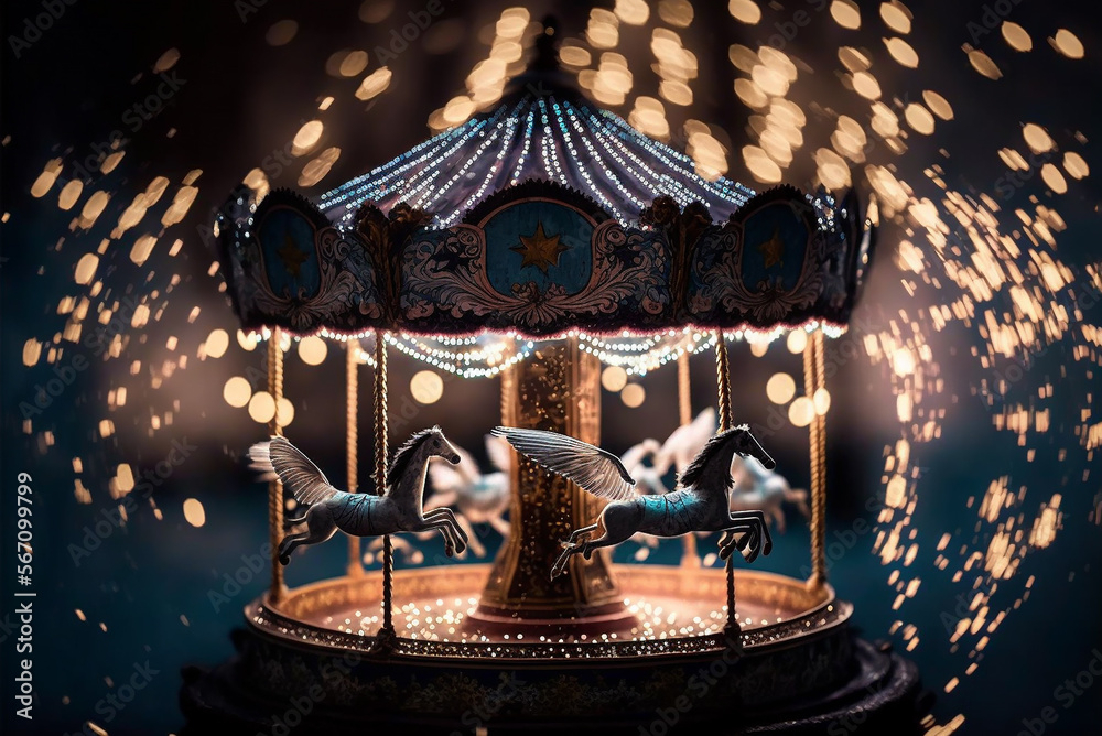 fantasy magical carousel most amazing intricate carousel in the world ...