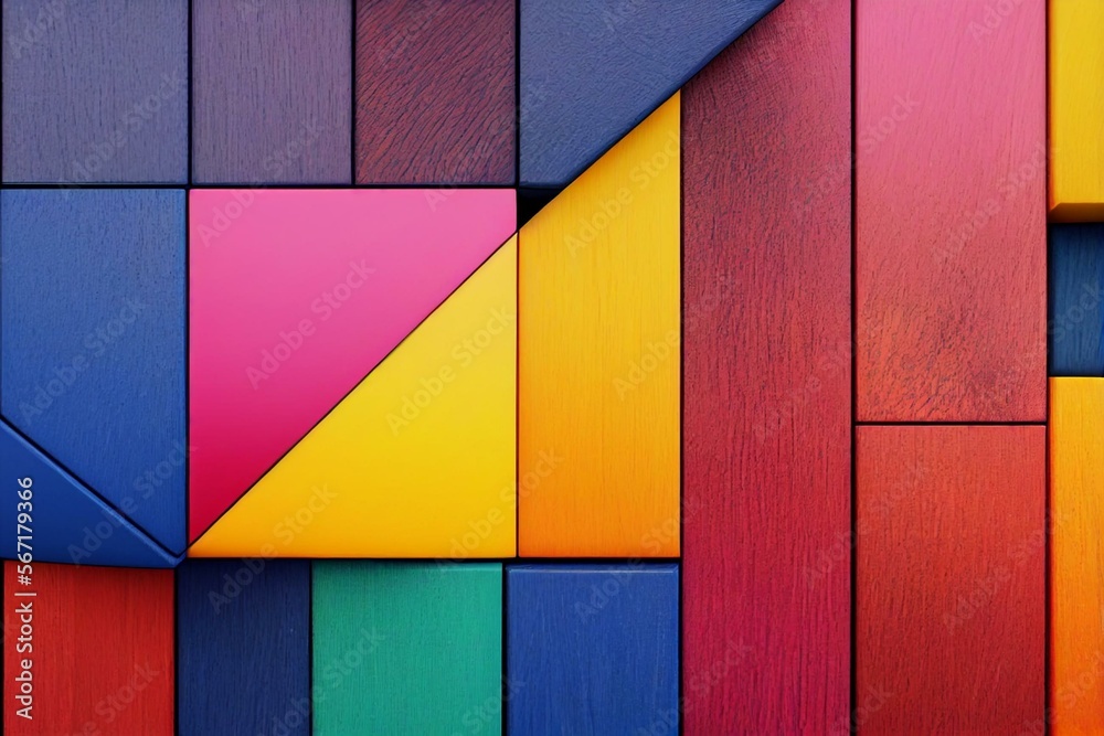 World cancer day (February 4). Colorful ribbons on wooden cube blocks ...