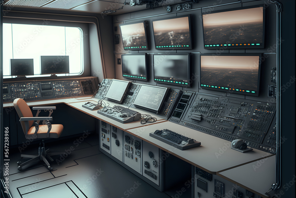 Television Control Room, TV Production Studio, broadcast engineering ...