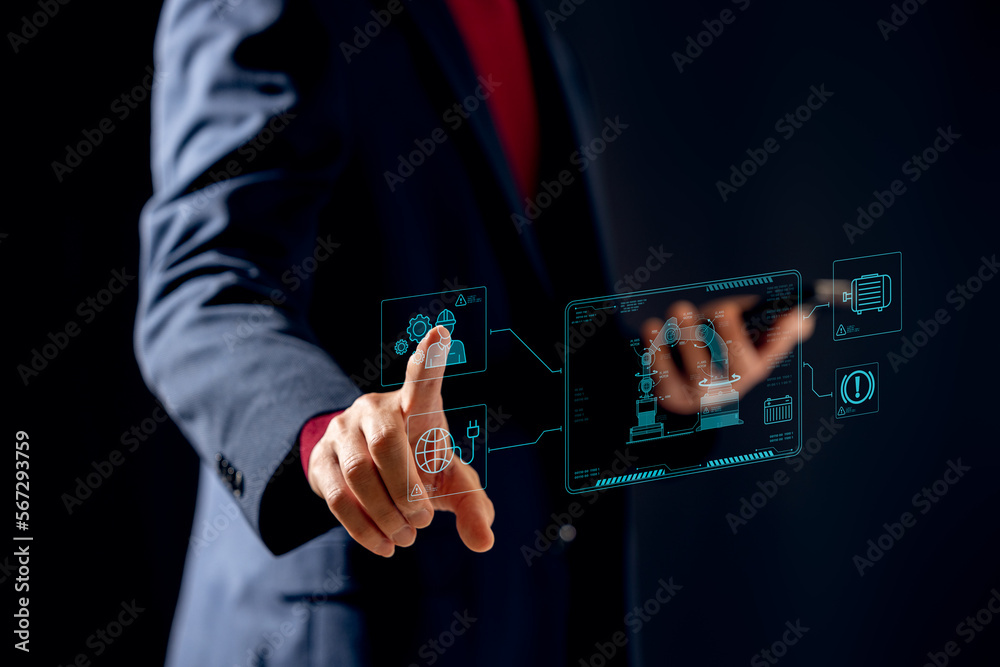 Mechanical Engineer Designs 3D Engine on Personal Computer. In the ...