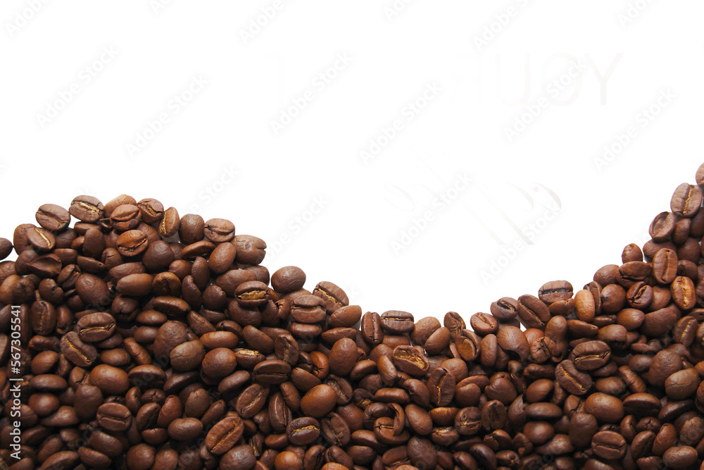 coffee beans isolated on transparent background Stock Photo | Adobe Stock