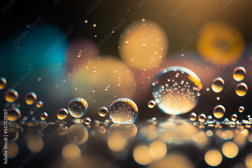 water drops background. Captivate with the beauty of water droplets in ...