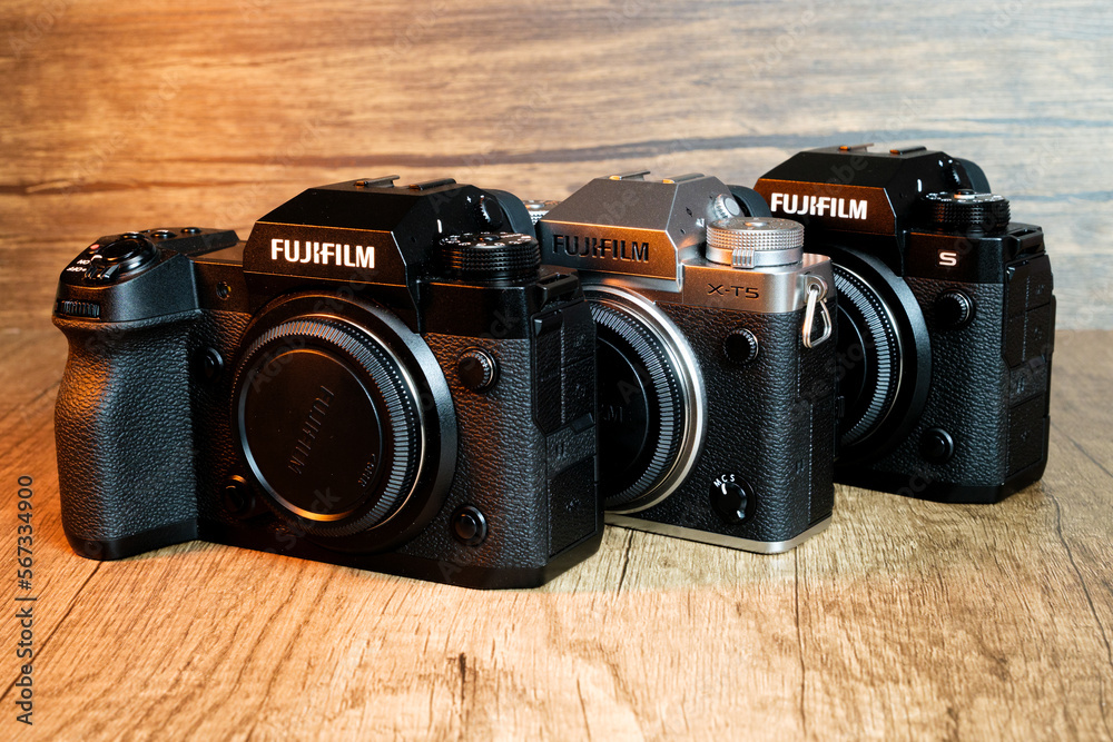 Foto de Newcastle UK: 17th Jan 2023: Fujifilm's new X Processor 5 ...