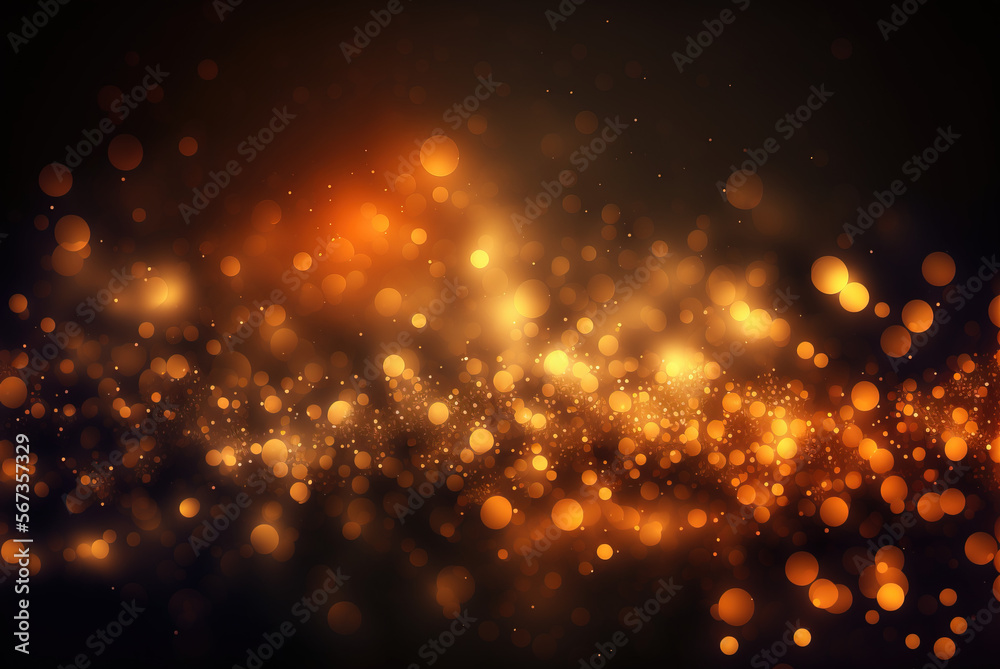 Sparkle Background, soft orange. Sparkles. Bright lights. Wallpaper ...