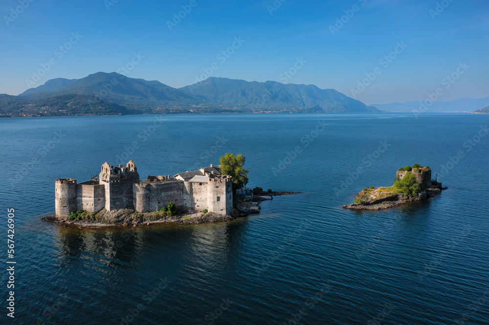 Castelli di Cannero, Cannero Riviera, Lago Maggiore, Piedmont, Italian ...