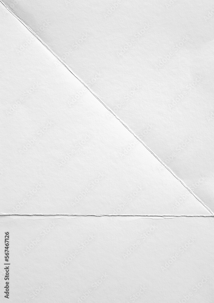 crumpled or folded paper texture with a transparent background Stock ...