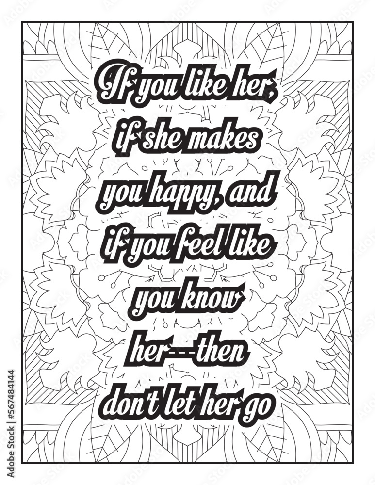 Love Quotes. motivational quotes coloring pages design .inspirational ...