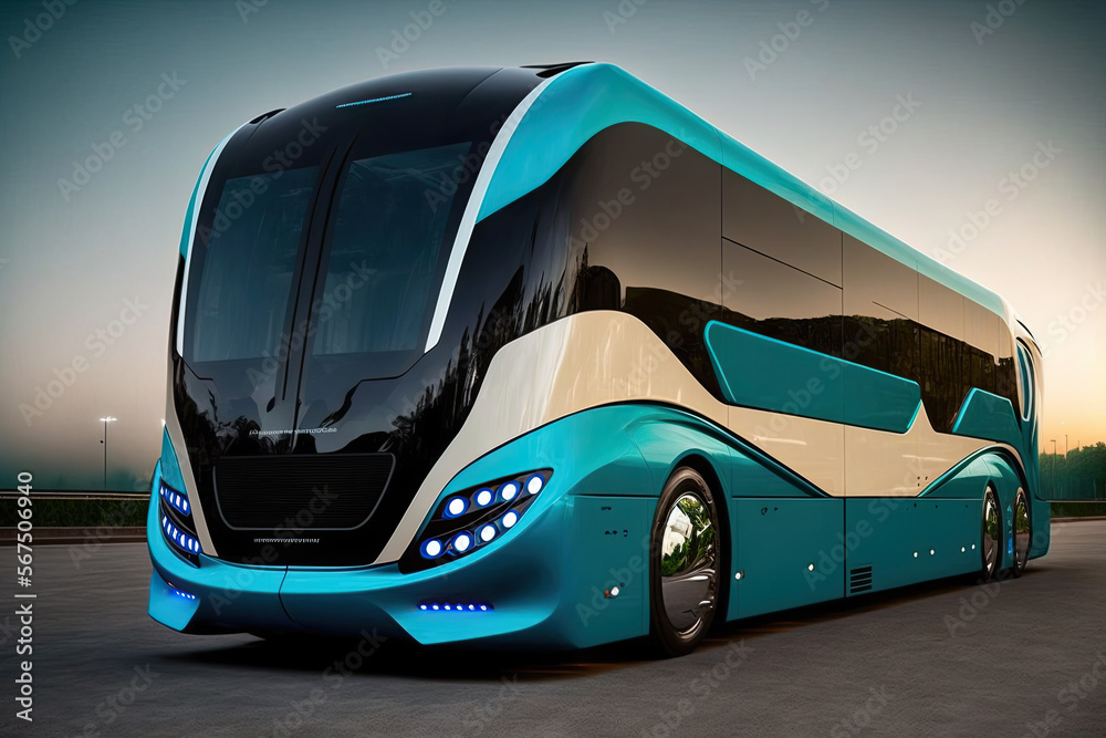 Future of autonomous electric transportation, the electric coach/bus ...