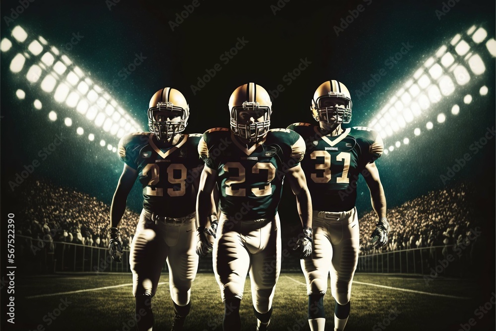 High Resolution American Football