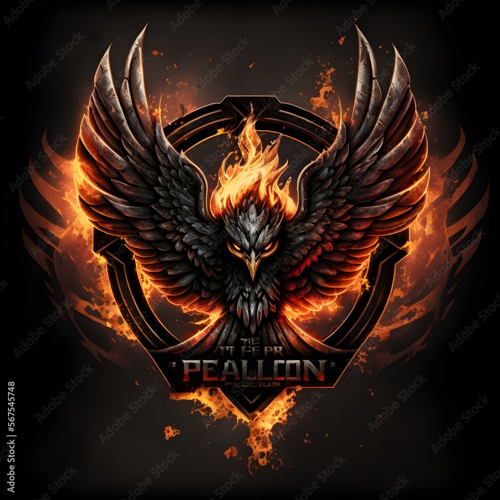 logo for a call of duty team named The Phoenix Legion war phoenix ...