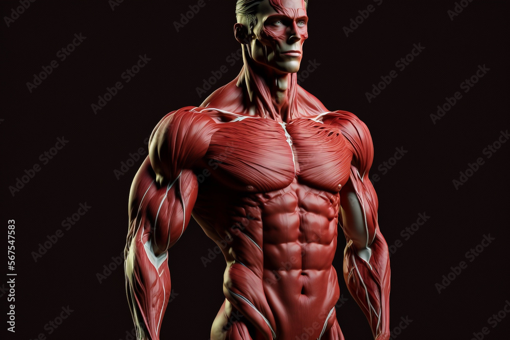 Human anatomy muscular skeleton bone structure for medical purposes and ...