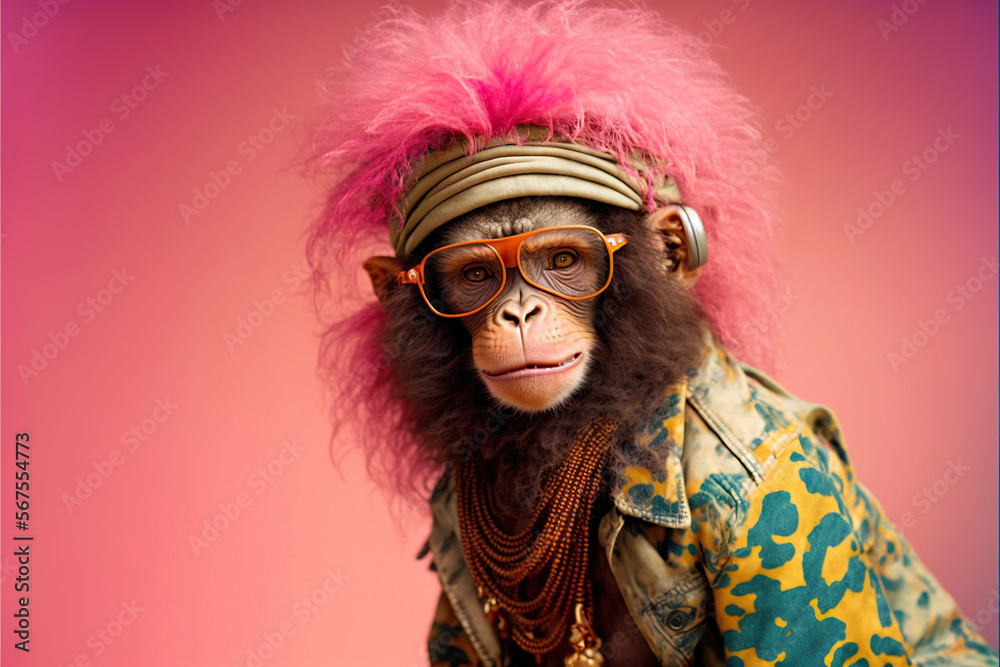 Funny Pictures Of Monkeys Wearing Clothes