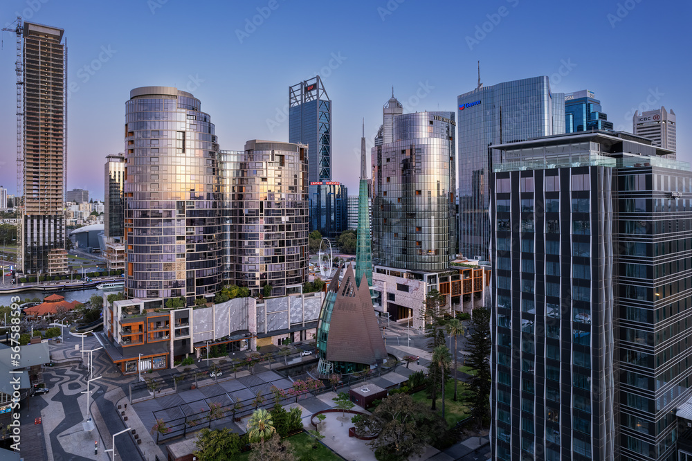 Foto de Perth Australia January 2023: The Bell Tower, also known as the ...