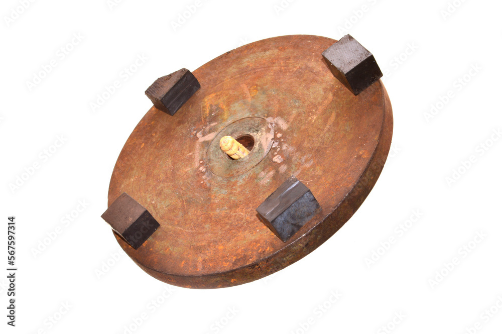 flywheel isolated on white background Stock Photo | Adobe Stock