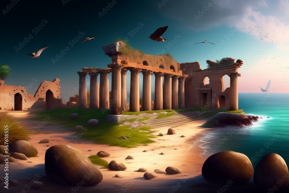 The remnants of an ancient empire meet the vitality of the sea in this ...