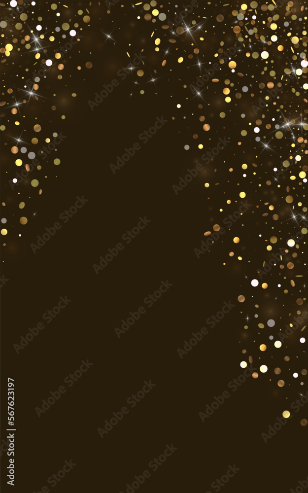 Golden Glow Happy Vector Luxury Background. Stock Vector | Adobe Stock