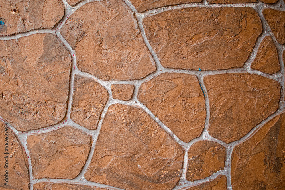 Fondo de una pared con piedras juntas pared de roca ideal para ser ...