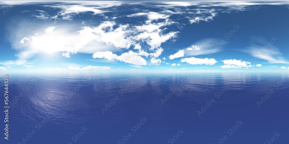 archipelago, sea bay, HDRI, environment map , Round panorama, spherical ...