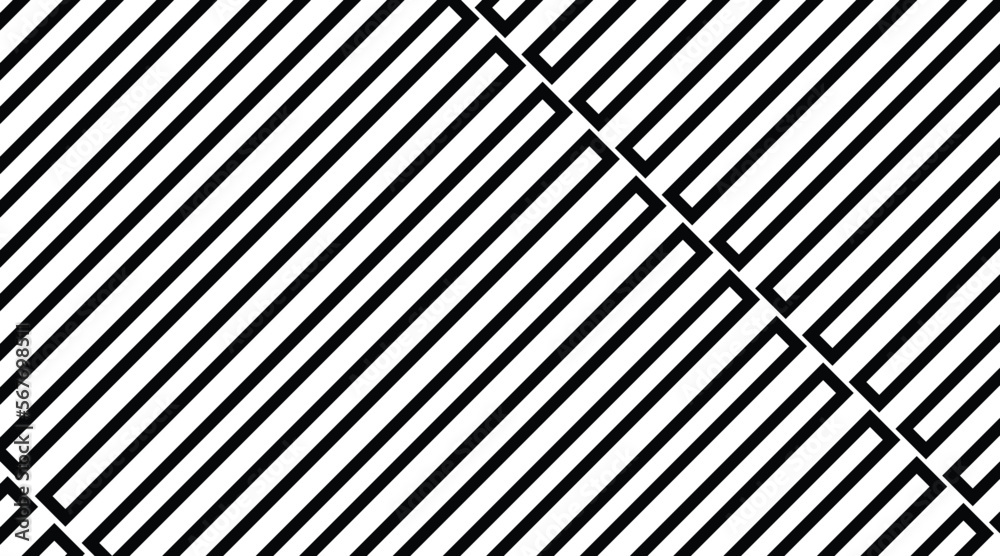 Abstract wallpaper with diagonal black and white strips. ฺbackground ...