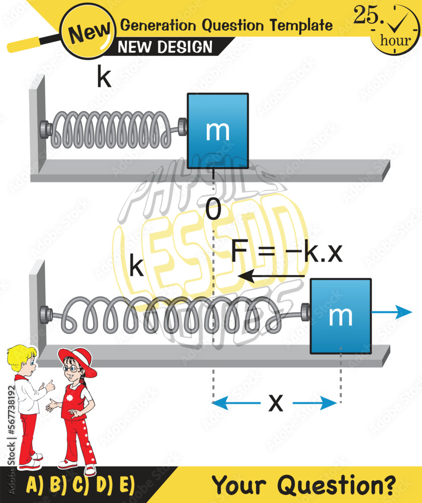 Physics, Science experiments on force and motion with pulley, Simple ...