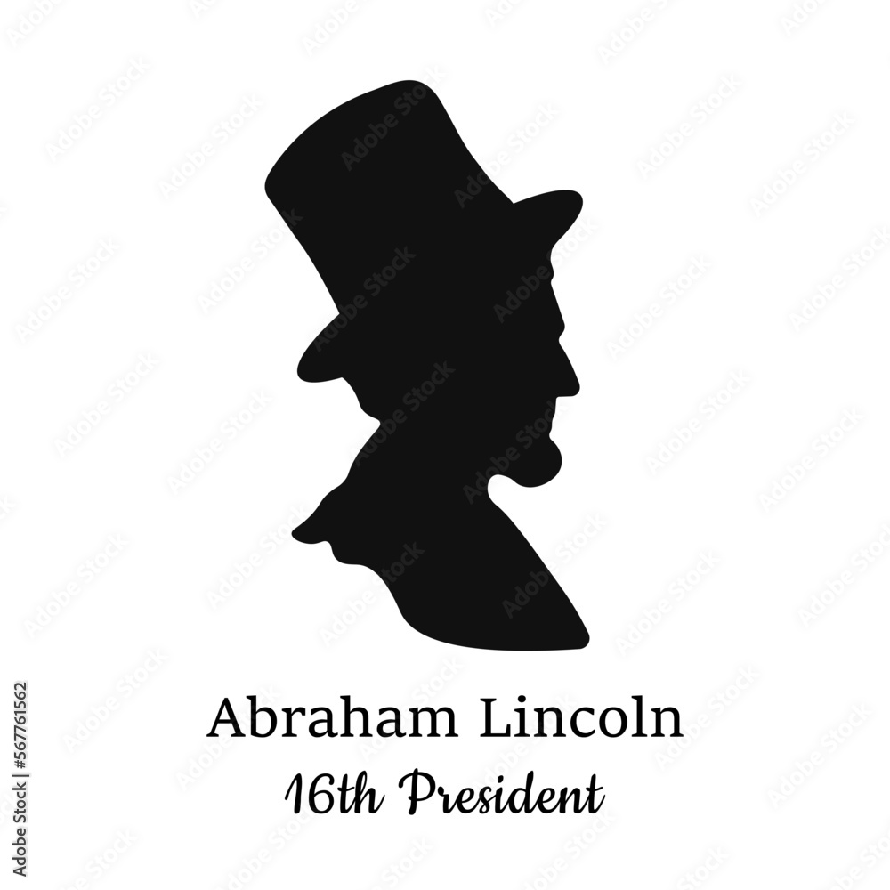Lincoln Top Hat Illustration