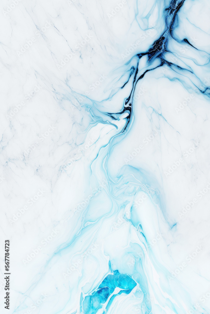 Blue marble background. Pastel blue marble texture. Abstract blue ...