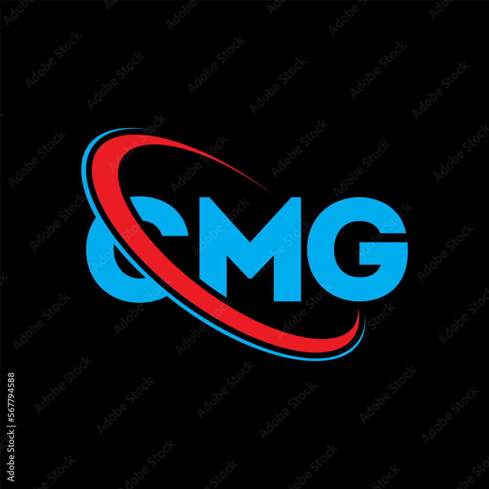 Vetor de CMG logo. CMG letter. CMG letter logo design. Initials CMG ...