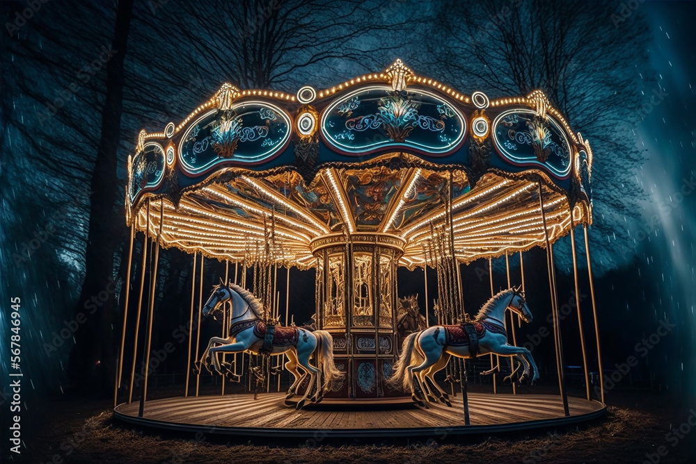 fantasy magical carousel most amazing intricate carousel in the world ...