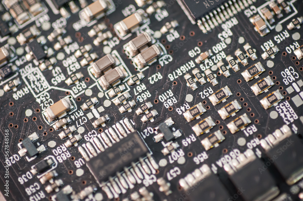 Computer board hardware motherboard microelectronics Server CPU chip ...