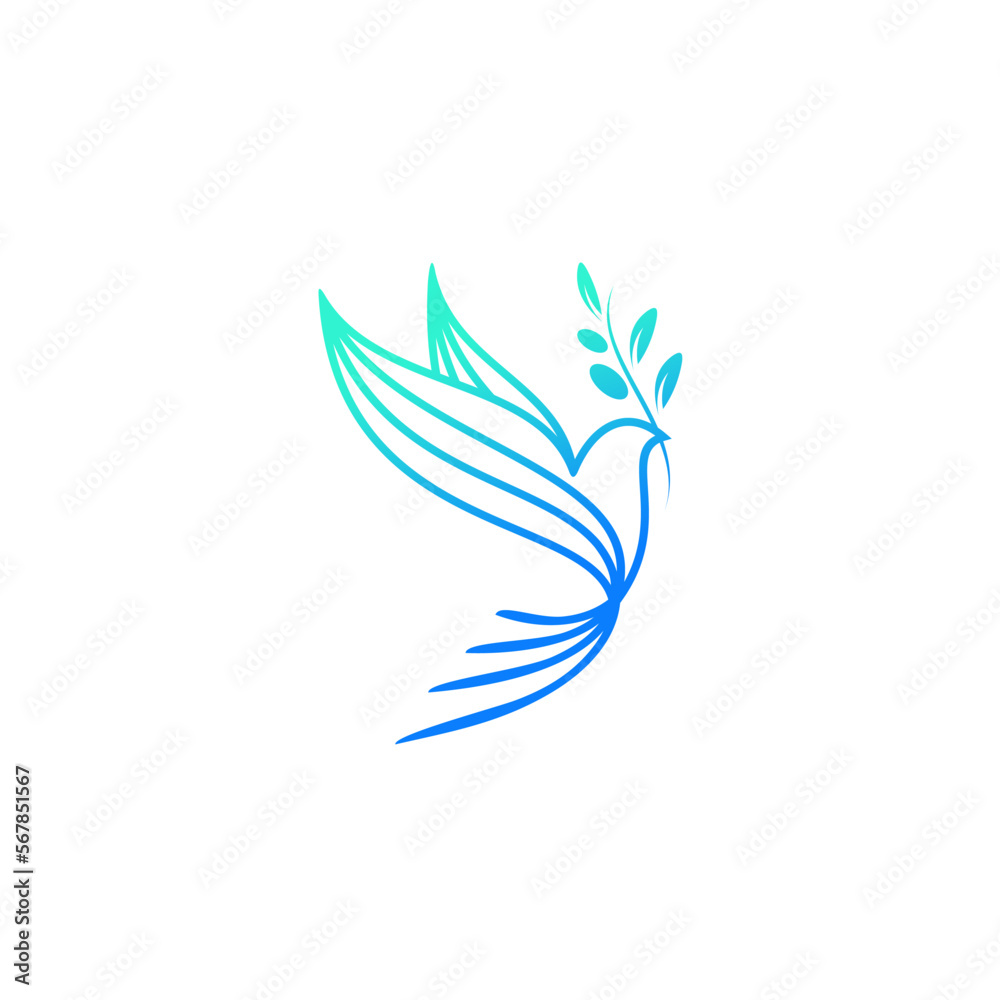 dove,icon,logo,vector,silhouette,illustration,logo designs,line art ...