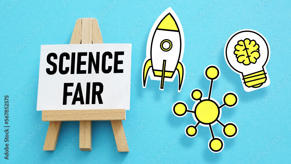 Science Fair is shown using the text Stock Photo | Adobe Stock