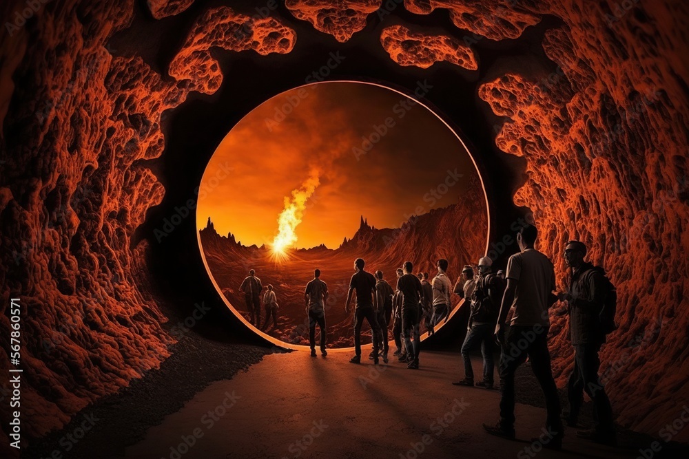 Guided tour in hell, concept of Demonic Possession and Underworld ...